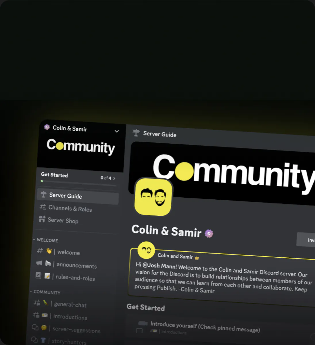 Home - About creators, for creators - Colin & Samir